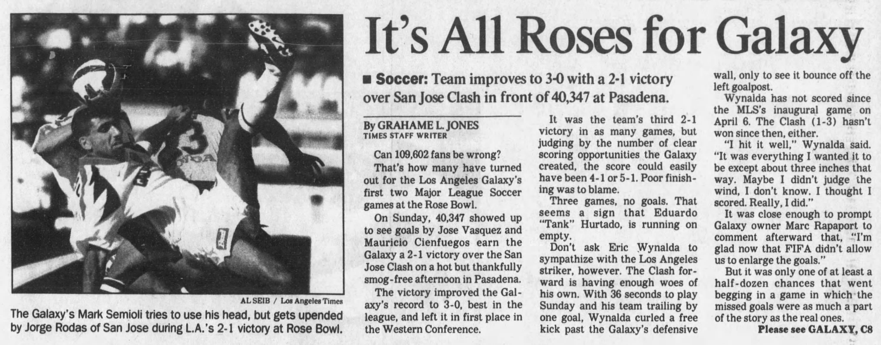April 28, 1996 – Galaxy History